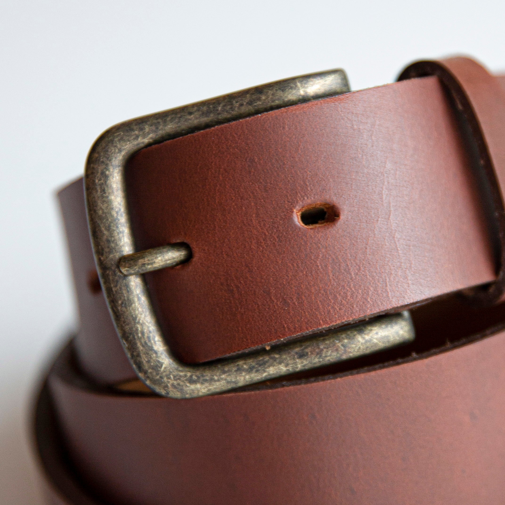 Classic Leather Belt – Raleigh Denim