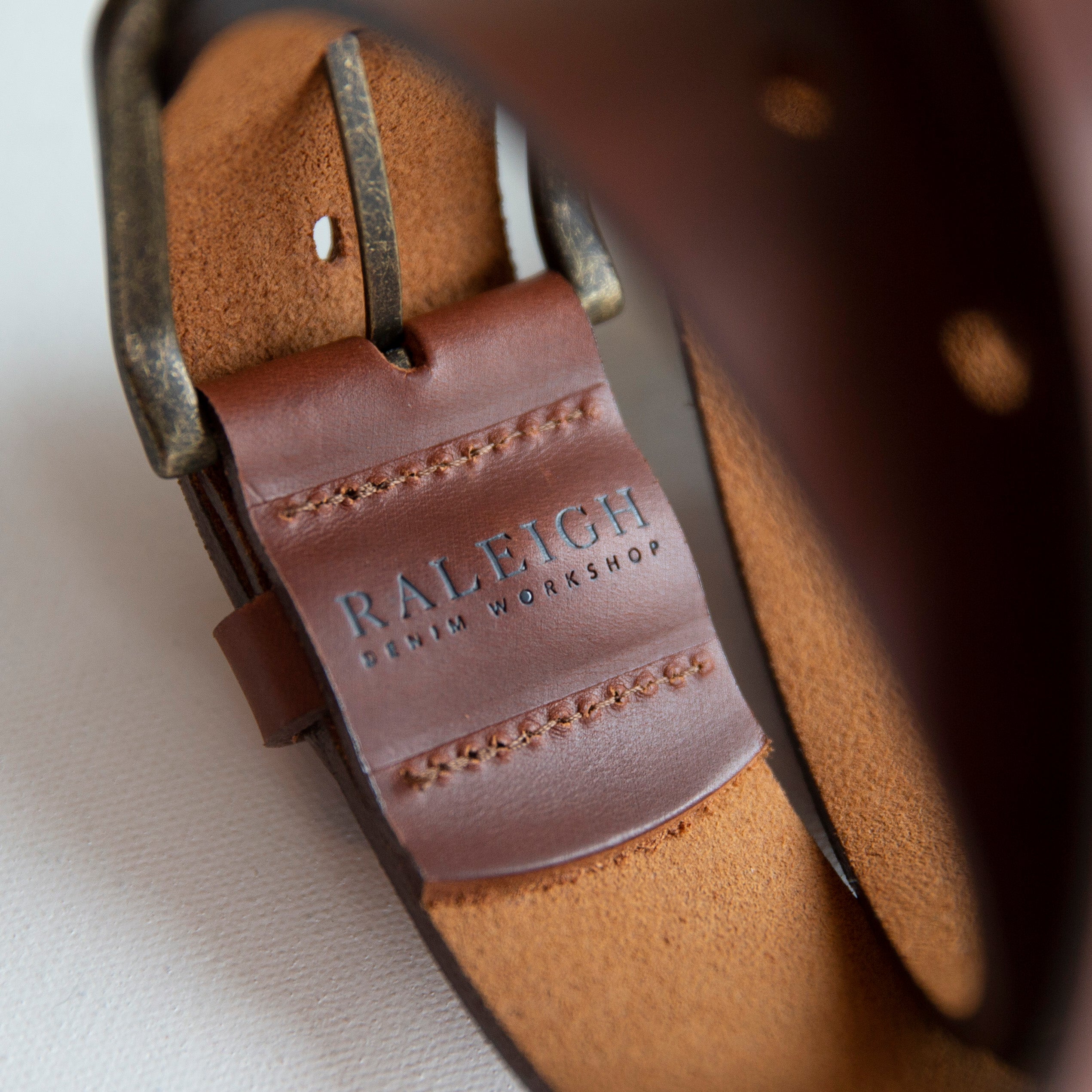 Classic Leather Belt – Raleigh Denim